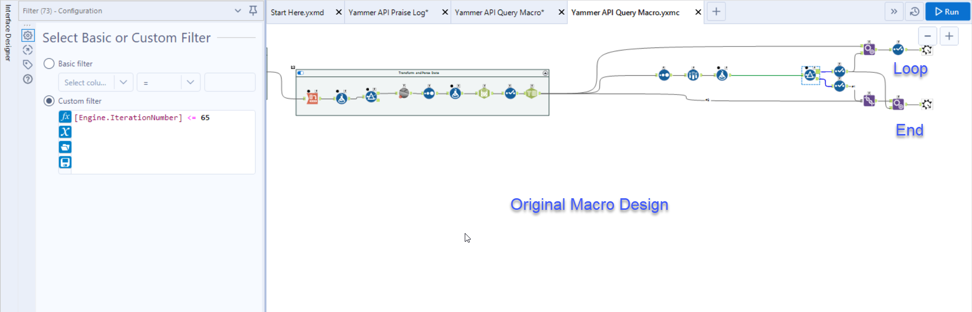 Iterative Macro to loop API calls - Alteryx Community