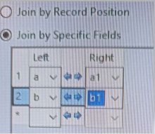 JOIN Configuration - Alteryx Community