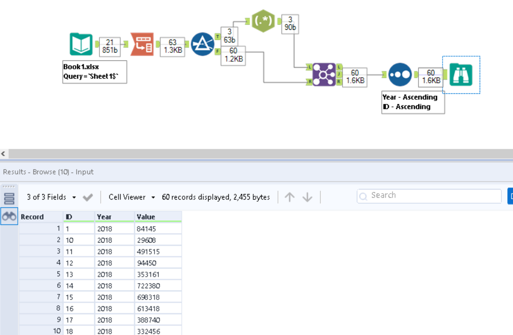 Solved: transpose/pivot - Alteryx Community