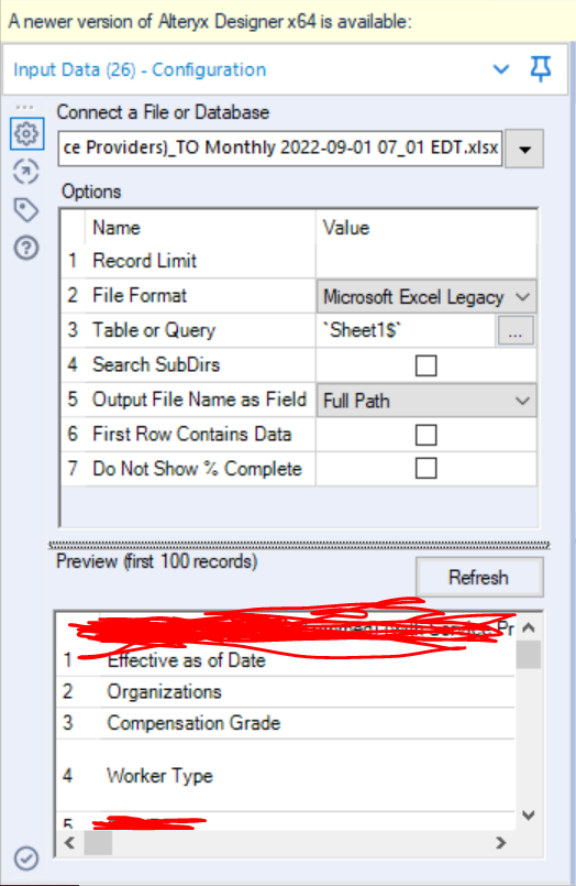 Solved How To Ignore Certain Rows Of Excel Input File Alteryx Community