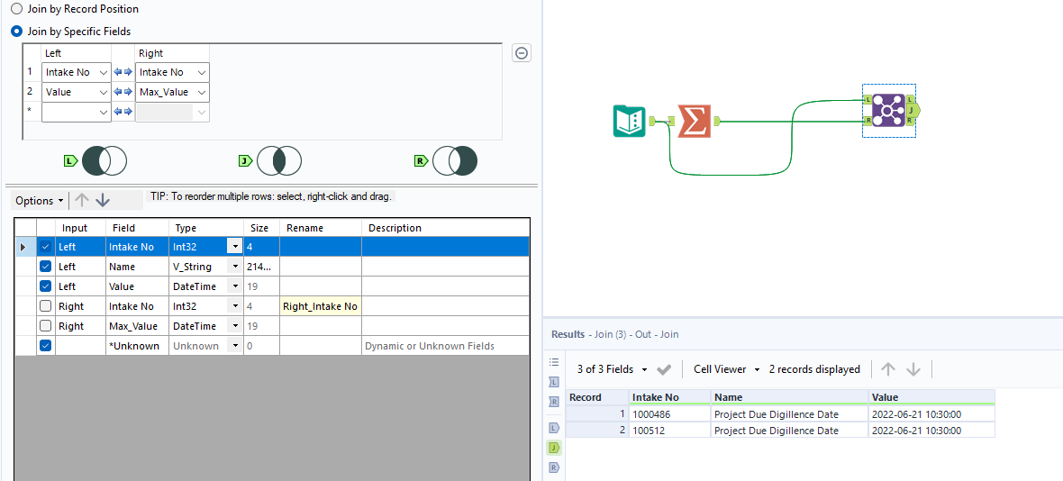 Solved: How to get the last non null row value - Alteryx Community