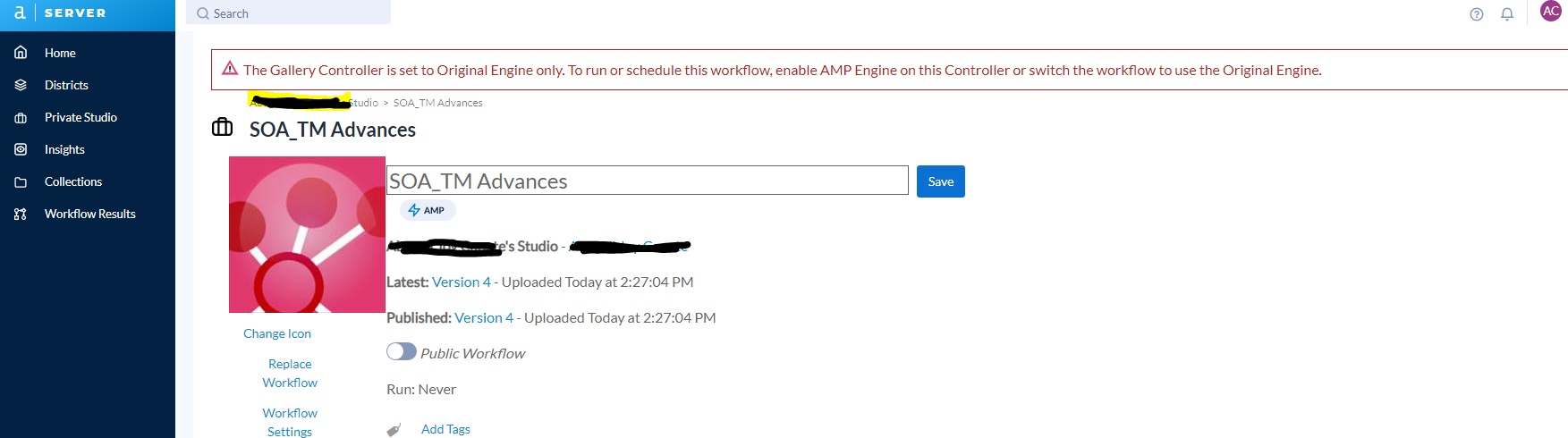 Solved: How to Enable AMP Engine - Alteryx Community