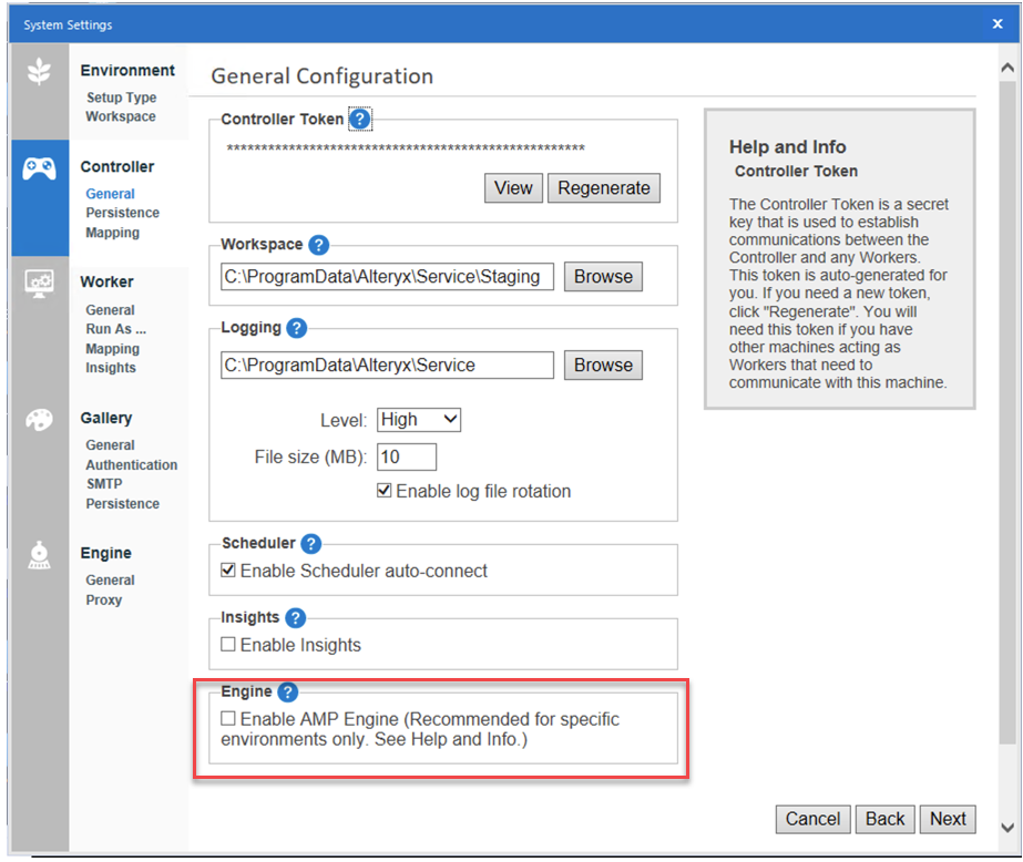 Solved: How to Enable AMP Engine - Alteryx Community