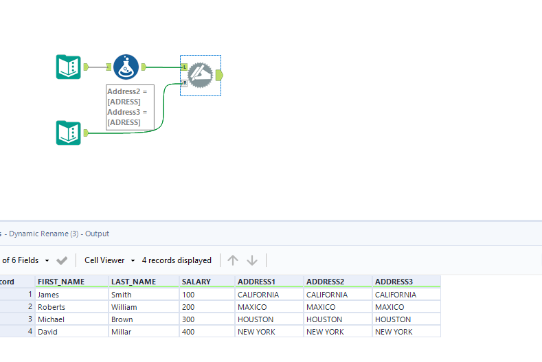 Solved: Rename the old column name with new column name - Alteryx Community