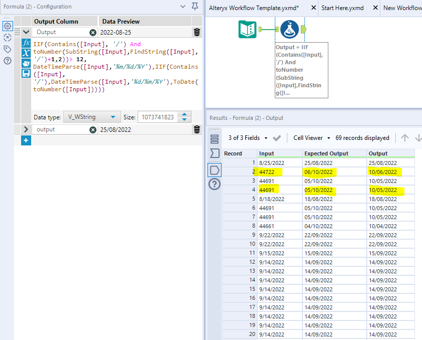 Date Format Cleanup - Alteryx Community