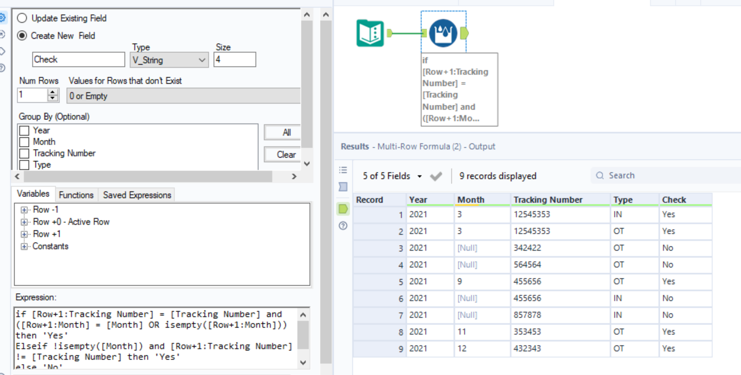 Solved: Giving Remark based on specific condition - Alteryx Community