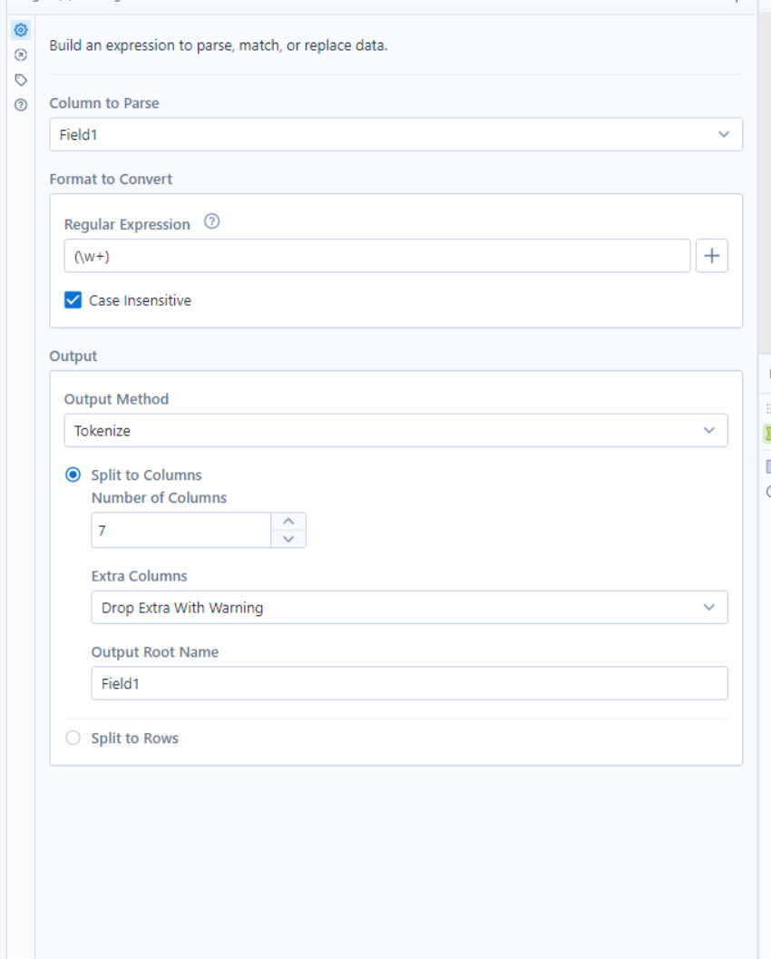 Solved: RegEx Tokenize Group of Words to Column - Alteryx Community