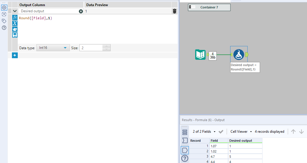 Round Formula - Alteryx Community