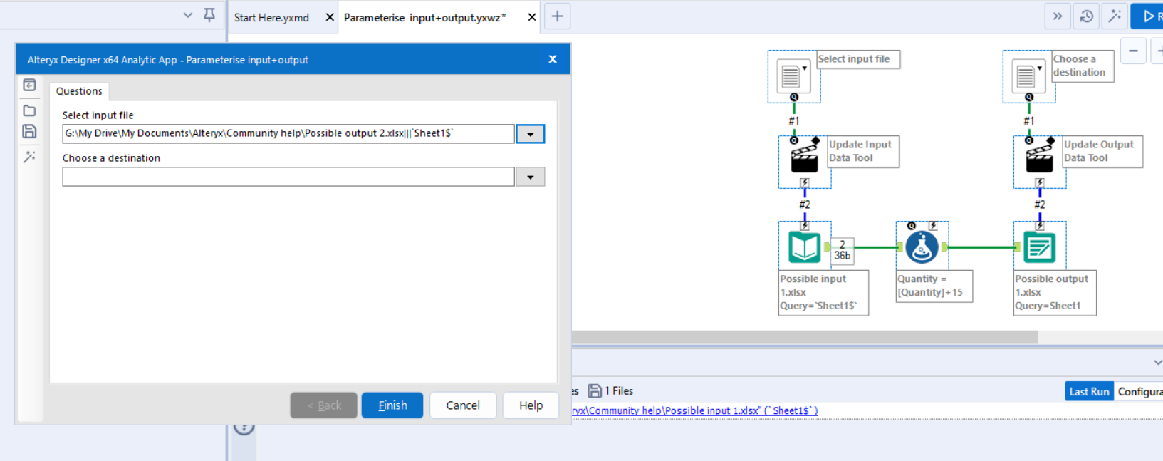 How to parameterized the source connection in Alte... - Alteryx Community