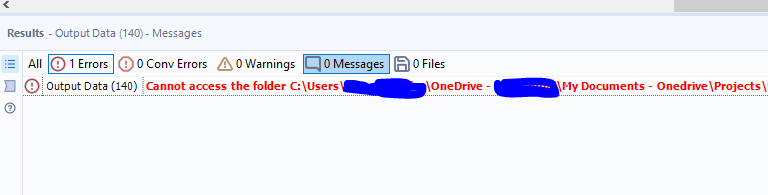 "Change Entire Filepath" Output functionality not ... - Alteryx Community