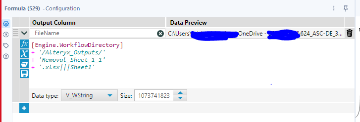 "Change Entire Filepath" Output functionality not ... - Alteryx Community