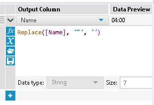 Solved: How to get rid of quotations ("") in string result... - Alteryx Community