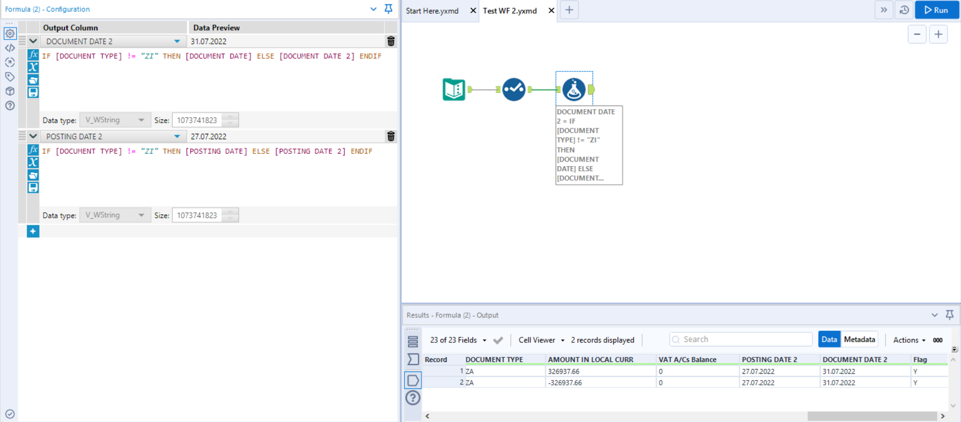 Solved: Formula Help - Alteryx Community