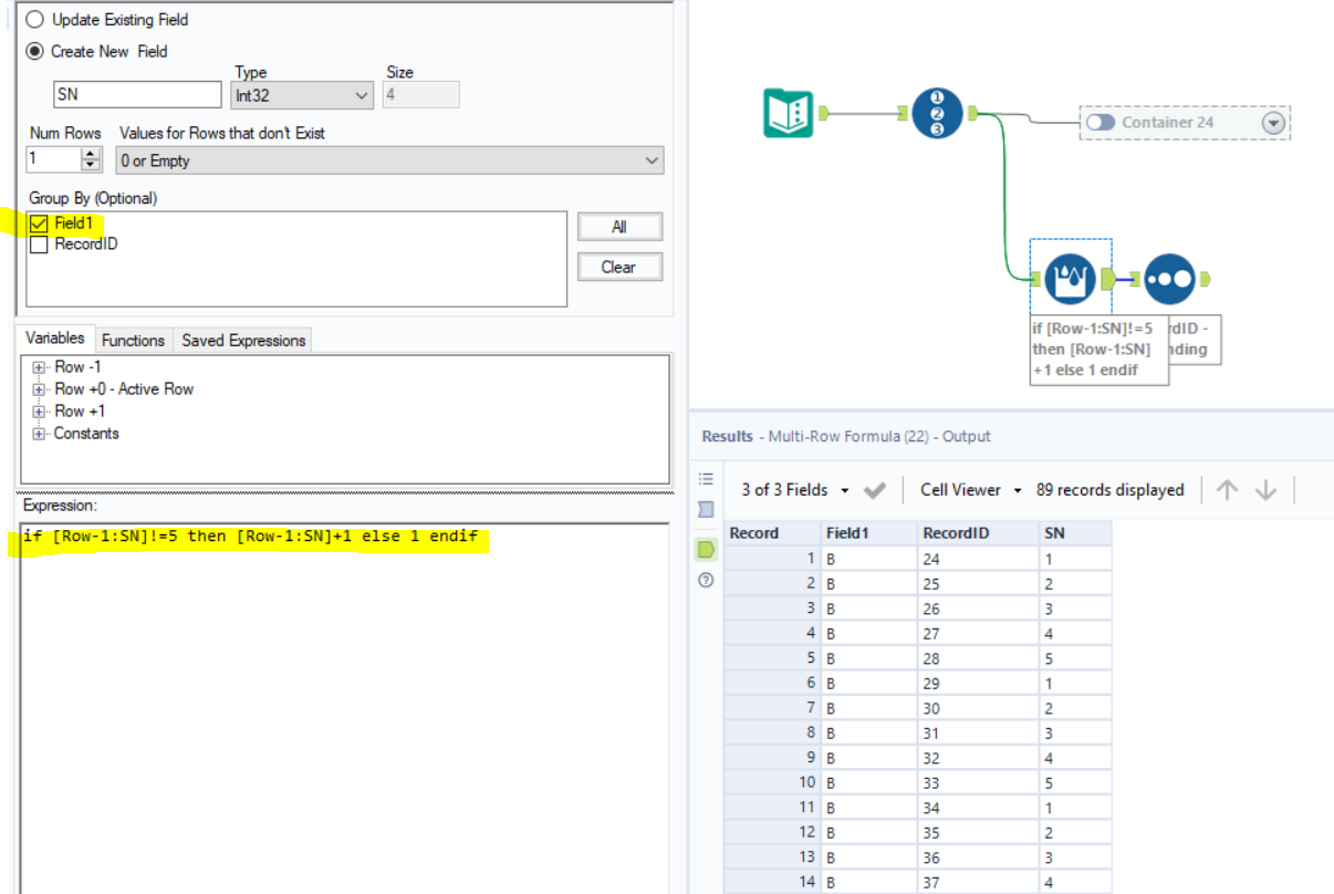 Assigning Incremental Counter - Alteryx Community