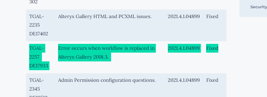 Solved: Issue with Replace Workflow Option in Server Galle... - Alteryx Community