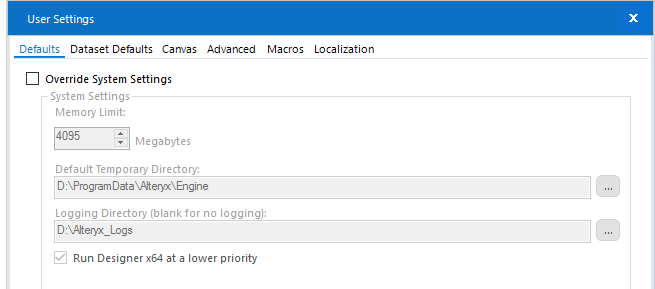 Alteryx Designer installation path - Issue - Alteryx Community