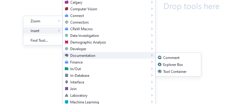 add 'Add Comment' to the right click menu - Alteryx Community