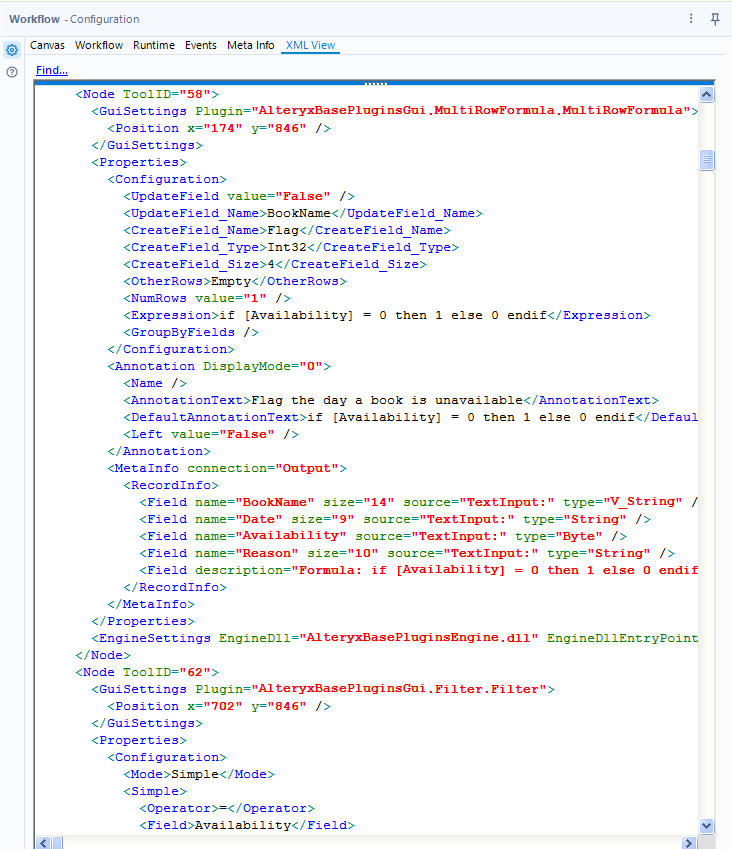 Via API - Ability to view a Workflows Metadata - Alteryx Community