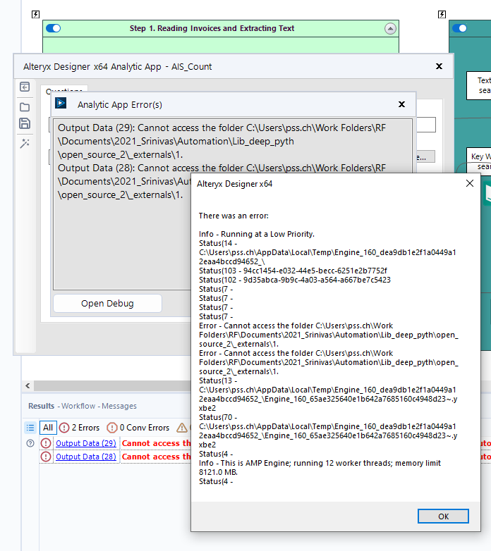 Solved: App Tool -- point to the folder with multiple fil... - Alteryx Community