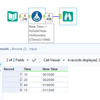 Solved: How to convert String values to Time format ? (75 ... - Alteryx ...