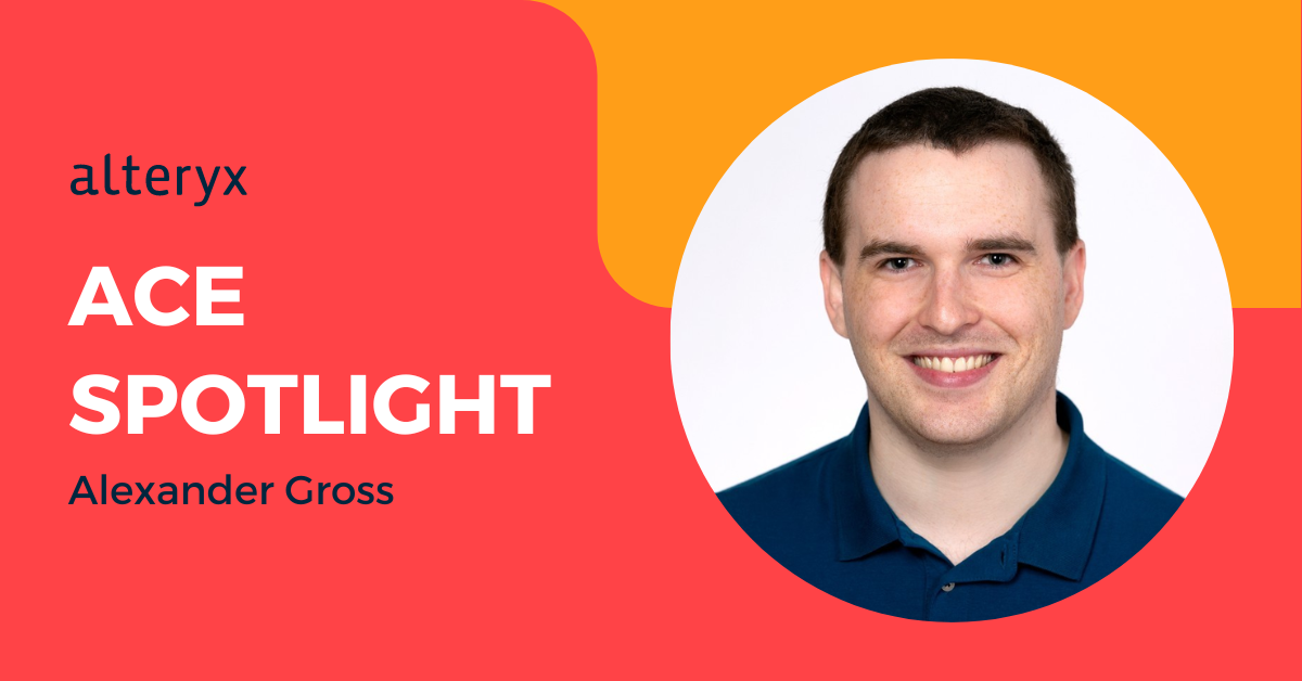 ACE-Spotlight: Alexander Gross - Alteryx Community