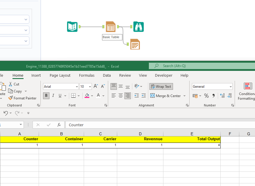 edit final output to excel - Alteryx Community