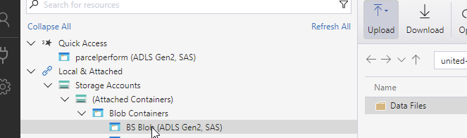 How To Connect To Blob Container Adls Gen2 Alteryx Community 