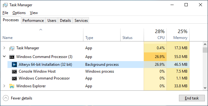 Alteryx Server Silent Upgrade