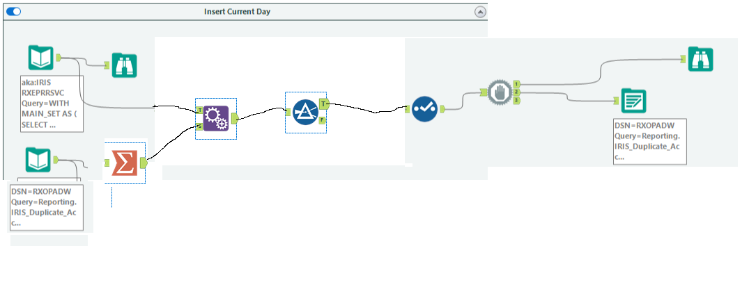 Solved: Validate data before inserting new data - Alteryx Community