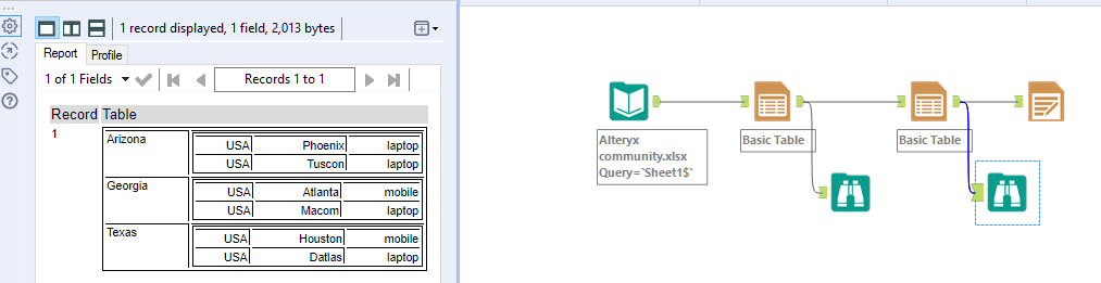 Alteryx Format - Wrap a single column in the outpu... - Alteryx Community