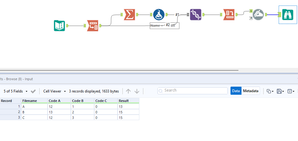 To sum data even if some columns are missing - Alteryx Community