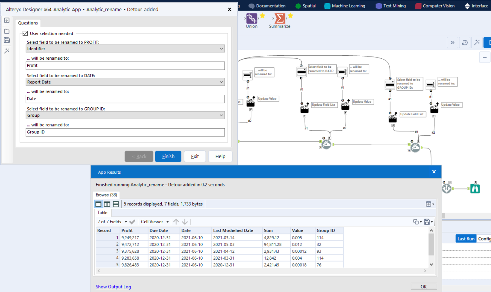 Solved: Preserve column names when renaming dynamically wi... - Alteryx Community