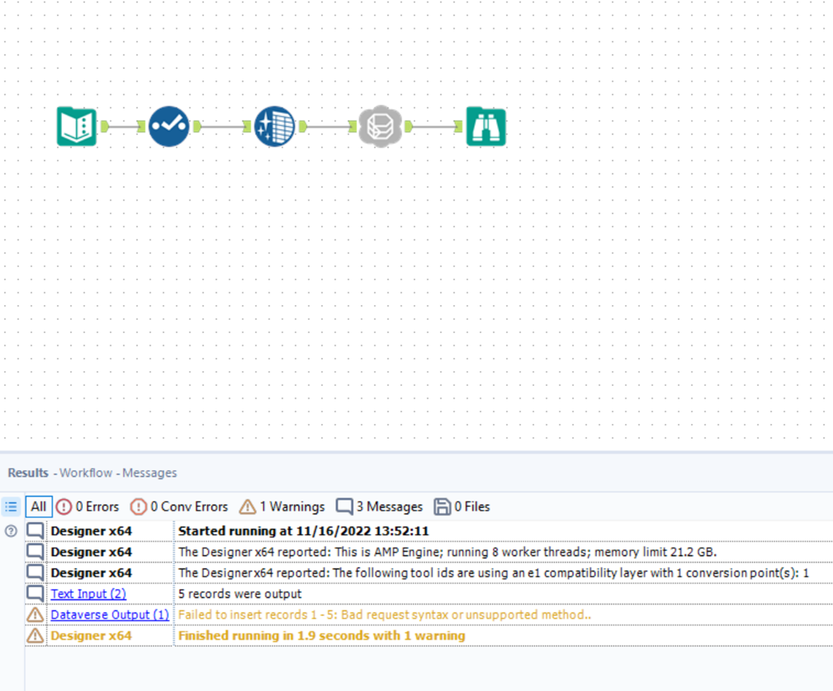 Dataverse Connector has issues loading numeric val... - Alteryx Community