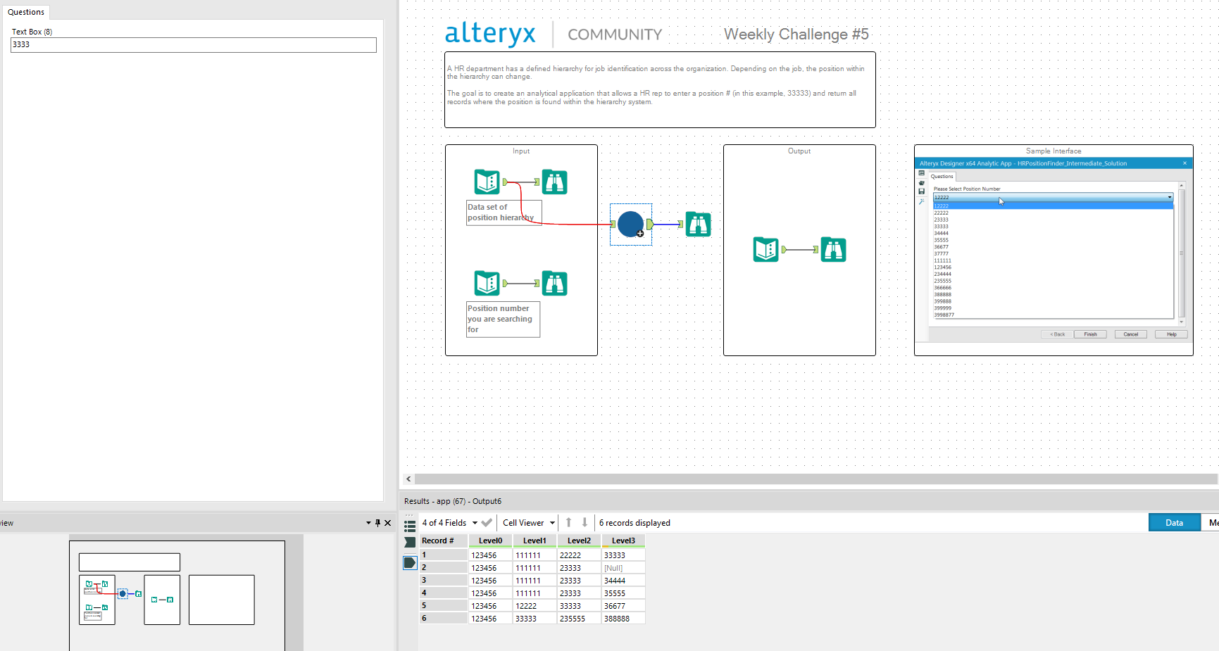 Challenge #5: HR Position Finder Application - Alteryx Community
