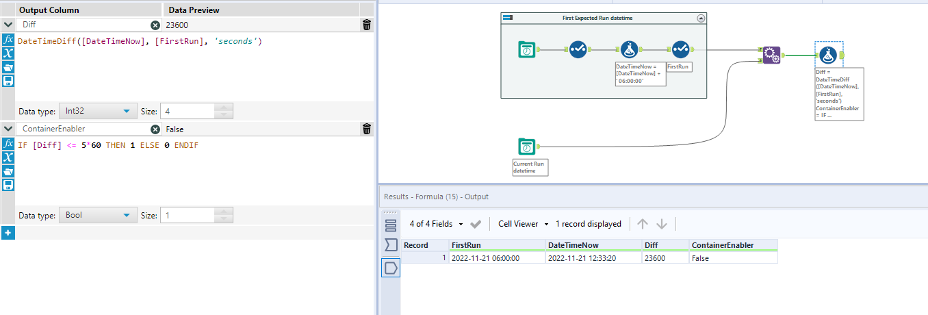 Solved Conditional Run Of Containers Alteryx Community 4728
