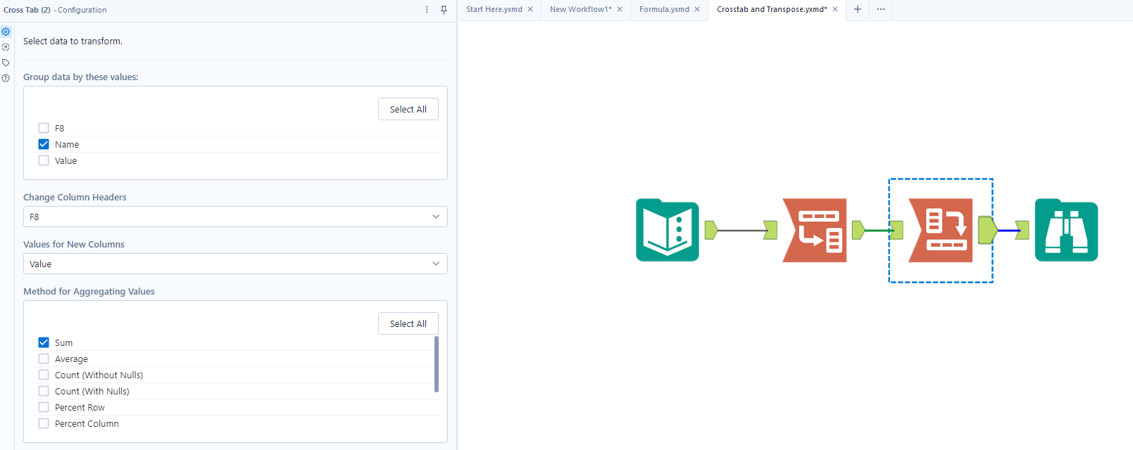 Solved: Transpose - Alteryx Community