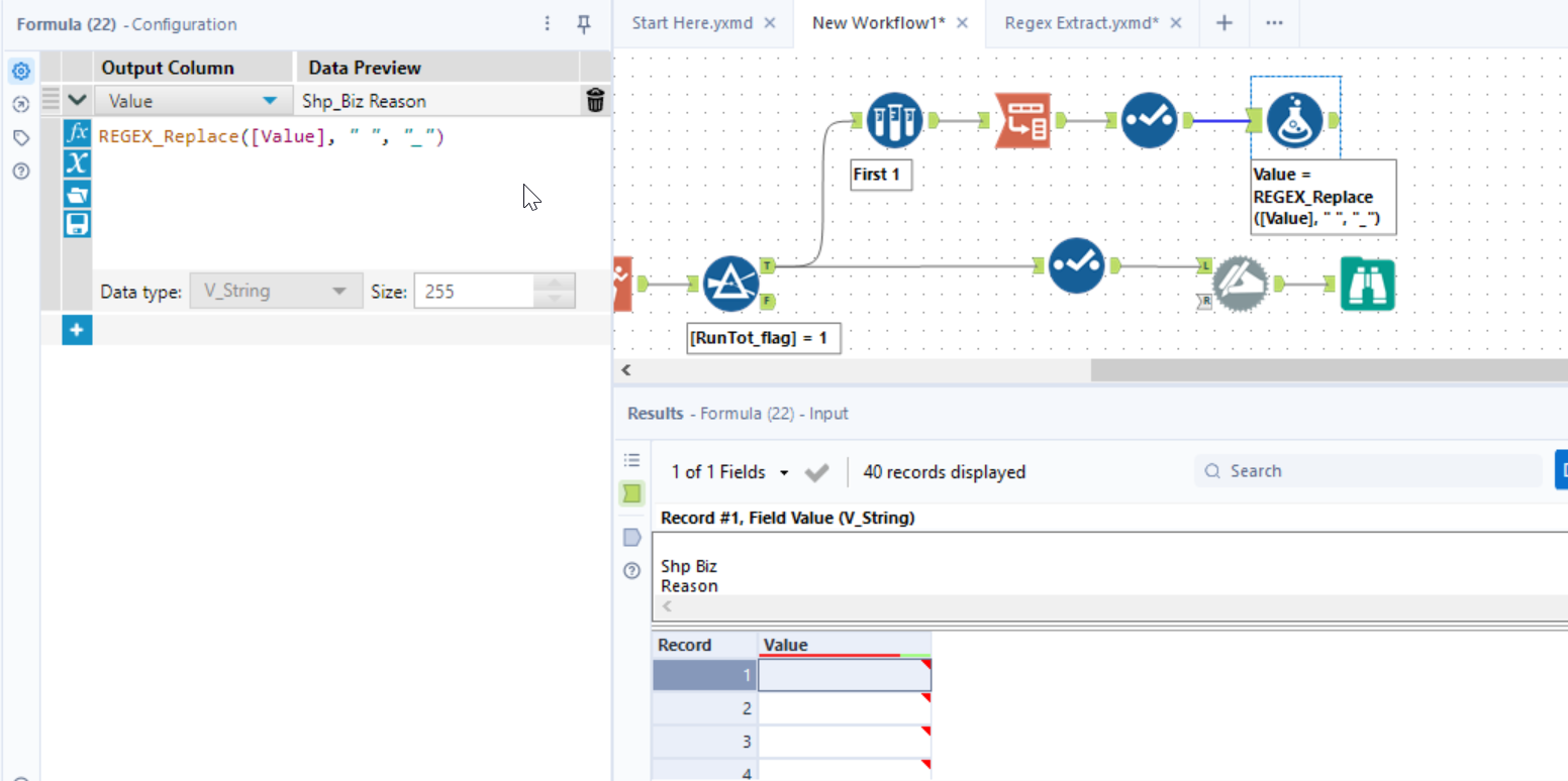 Delete Spaces of - Alteryx Community