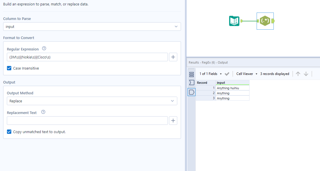 Whats the best way to replace a group of text in a... - Alteryx Community