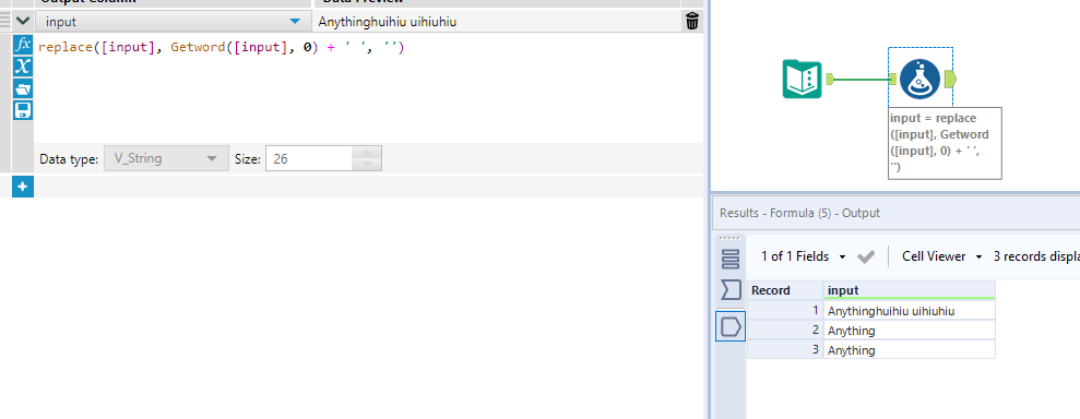 Whats the best way to replace a group of text in a... - Alteryx Community