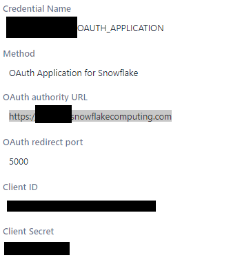 Unable to make Snowflake OAUTH working via DCM - Alteryx Community