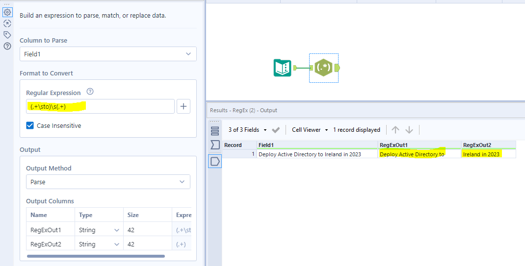 Regex To Split Text Alteryx Community 