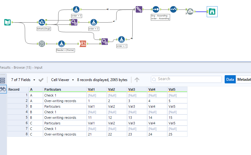 Repeating Headers for Each row using Alteryx Desig... - Alteryx Community