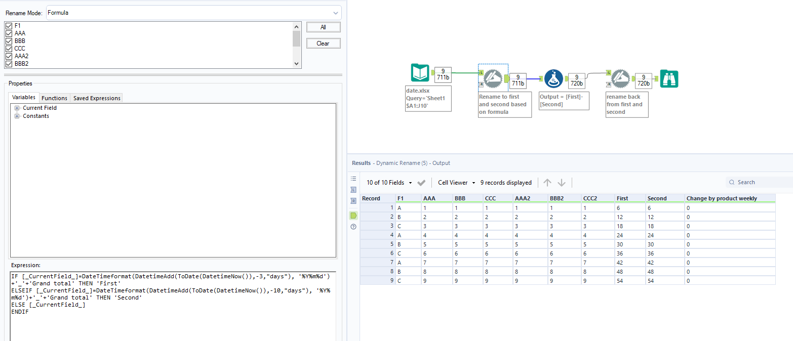 Solved Use Dynamic Header In The Formula Tool Page 2 Alteryx Community