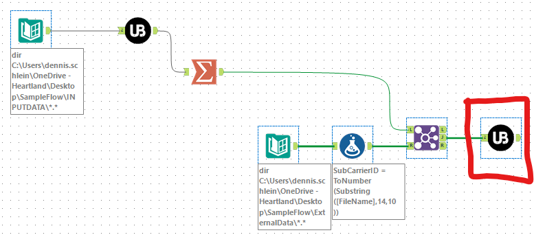 Output to file - and use file as input later in fl... - Alteryx Community