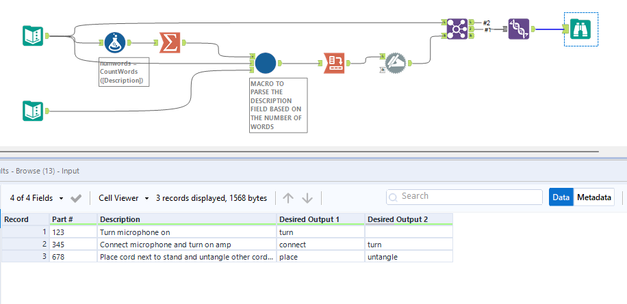 Pulling Out Certain Words from String and Outputti... - Alteryx Community