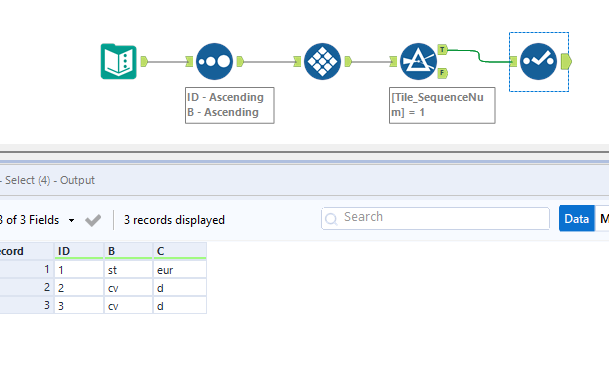 Filter and read data as per the condition - Alteryx Community
