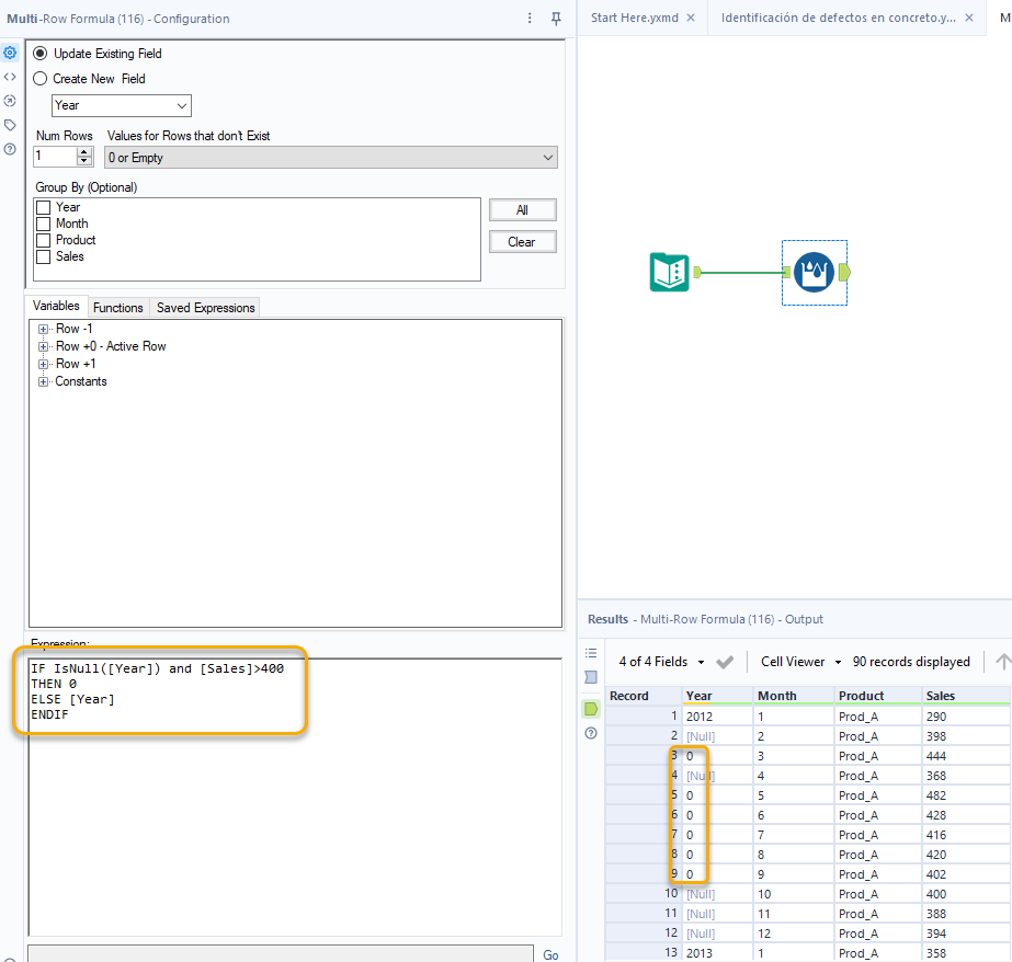 inserting nulls in a data - Alteryx Community