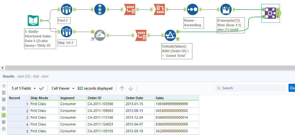 Solved: Need help on data cleaning - Alteryx Community