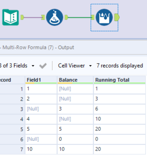Need to calculate the running total - Alteryx Community