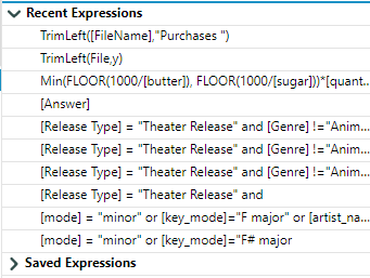 Solved: How can I delete old saved expressions - Alteryx Community